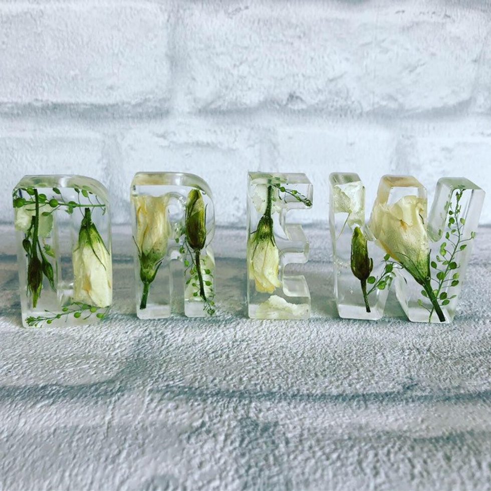 Resin Letters - A Complete Guide - DIY How to - Made with Joy